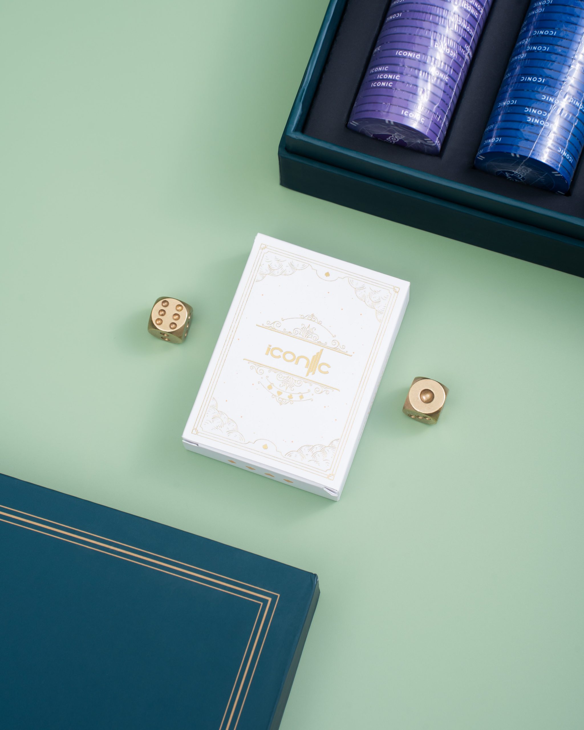 ICONIC Poker Card & Chip Set | Gift Umorè
